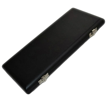 Black PU Leather Oboe Reed Case Holder for 20 Reeds Musical Instrument ...