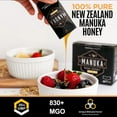 Kiva Pure Natural Raw Manuka Honey UMF 20+, On-The-Go SNAP-Packets, New ...