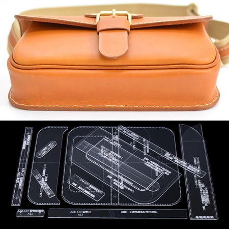 Clear Acrylic Shoulder Bag Pattern Stencils Template Set for ...