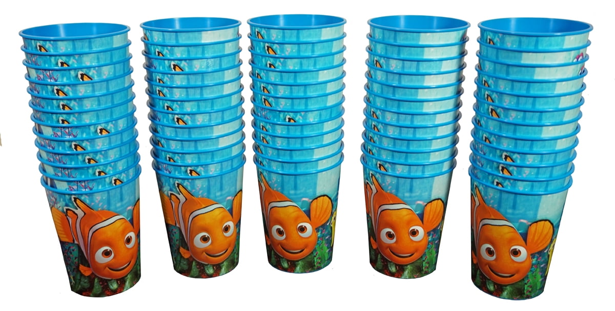 Finding Nemo Reusable Plastic Cup - Set of 60 Cups!! - Walmart.com