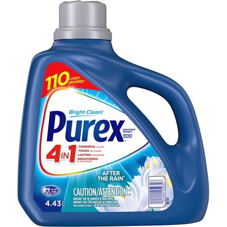Liquid Laundry Detergent - After the Rain - HEC - 110 Loads by Purex ...