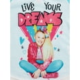 JoJo Siwa Girls 2-Piece Pajama Set with Matching Scrunchies Sizes 4-10 ...