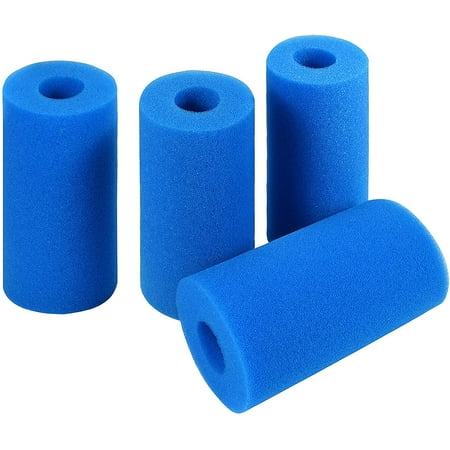 4 Pieces Swimming Pool Filter, Swimming Pool Filter Foam Sponge, Foam ...