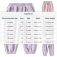 Avtoify Elastic Waist Sport Full Length Bottom Summer Pants for Girls ...