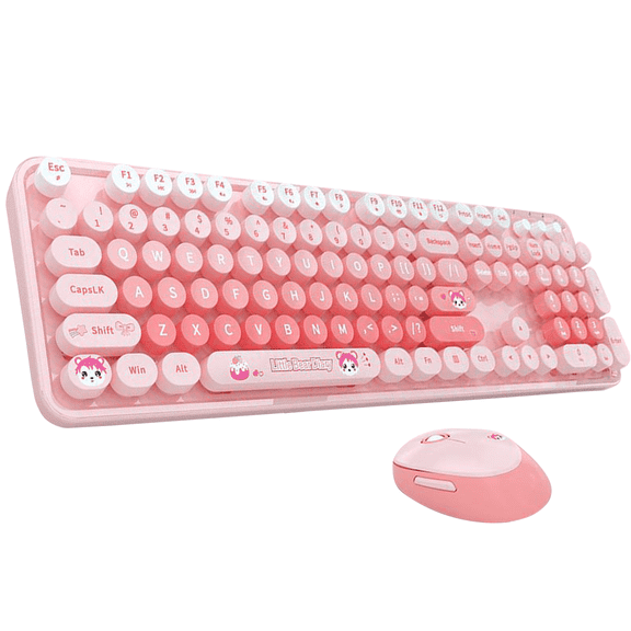 Logitech Mk270 Full Size Compact Wireless Keyboard & Mouse Combo, Black ...