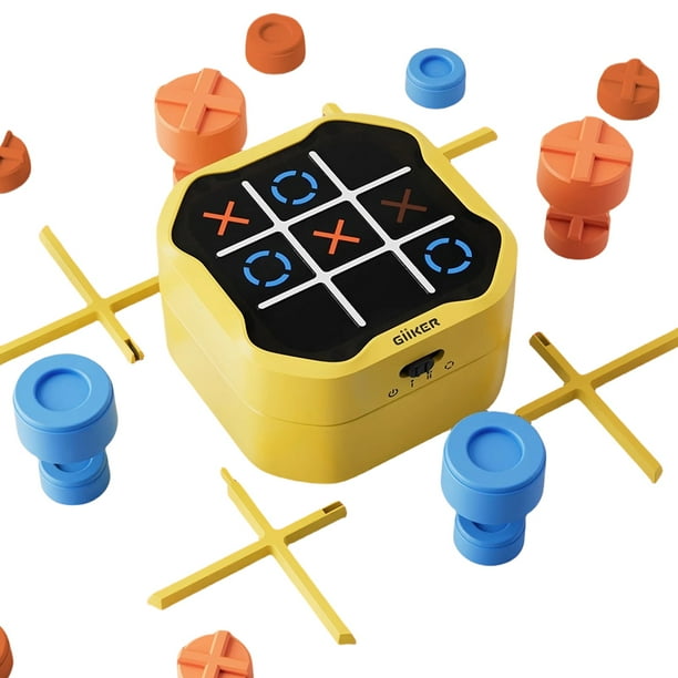 Juego Mesa Familiar Tic Tac Toe Portátil Educativo para Juegos ...