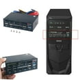 5.25'' PC Front Panel Dashboard USB 3.0 Hub Audio eSATA SATA Card ...