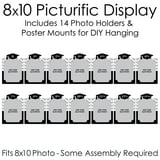 Big Dot of Happiness Silver Graduation 8 x 10 inches K-12 School Photo ...