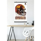 NFL Washington Commanders - Drip Helmet 22 Wall Poster, 22.375" x 34 ...