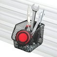 Hyper Tough 4 in Metal Mesh Hanging Basket for Snap Rail System ...