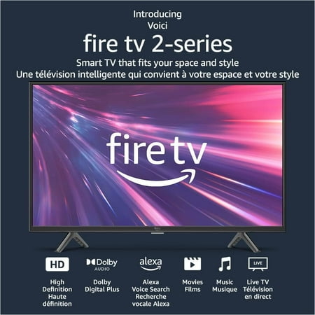 Introducing A Fire TV 32 2-Series 720p HD smart TV, stream live TV ...