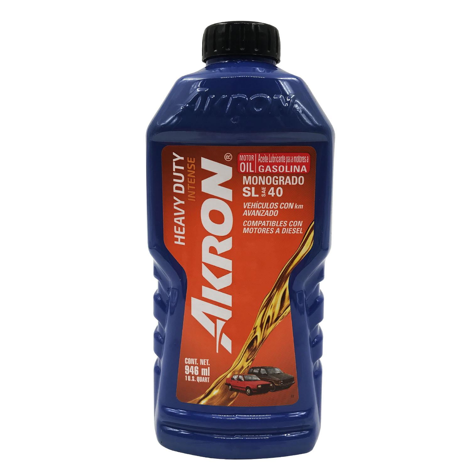 Aceite de Motor SAE 40 946 ml AKRON Heavy Duty Intense | Bodega Aurrera ...