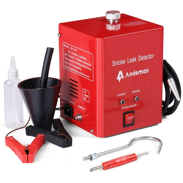 Automotive Smoke Machine Leak Detector Tester, 12V DC Exhaust Leak ...