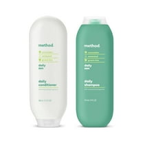 Method Pure Peace Shampoo, Conditioner, and Body Wash Set (Variety Pack ...