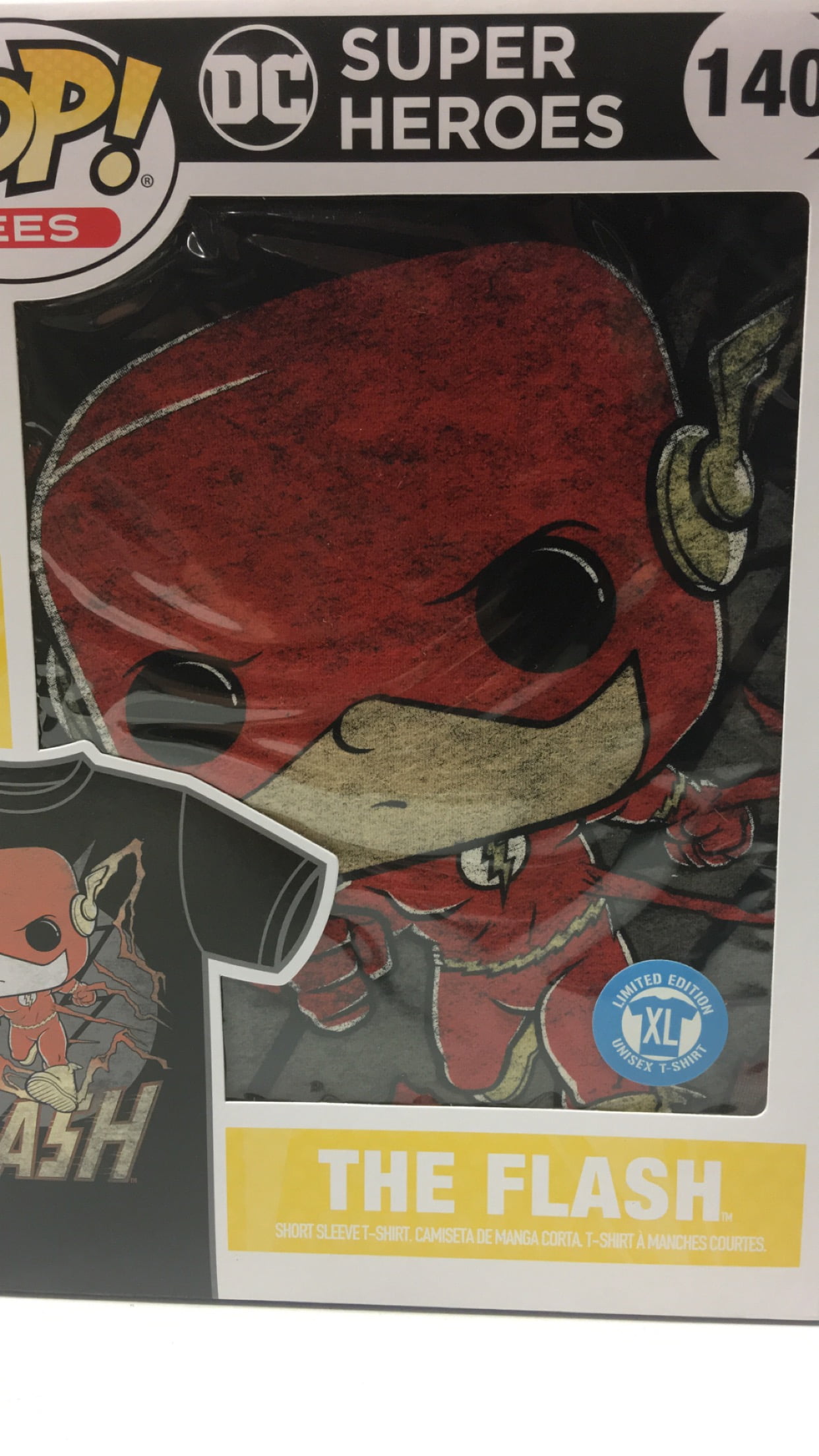 Funko Pop Tees The Flash Size XL - Walmart.com