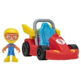 Blippi Transforming Go-Kart Racer, Pull Back Action Toy Vehicle for ...