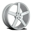 Niche 1PC Aluminum Rim M124 MILAN 18X8in Gloss Black Brushed Finish ...