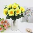 1 Pc Artificial Daisy Mums Flowers Outdoor UV Resistant Fake Silk ...