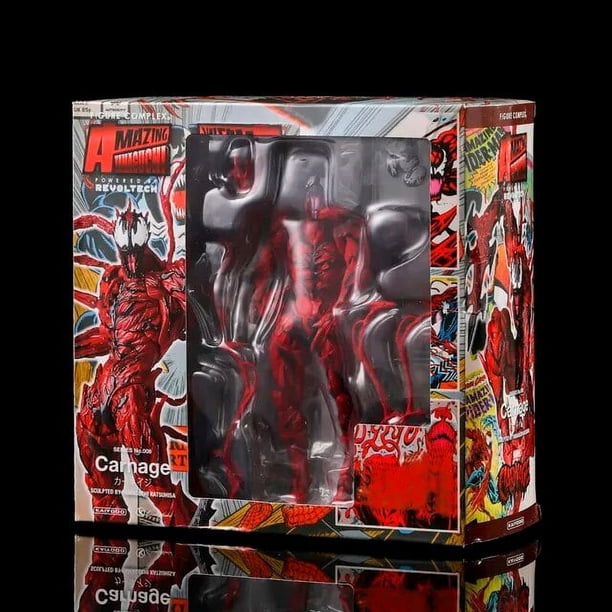 AMAZING YAMAGUCHI Carnage Venom Spider Man Marvel legends Action Figure ...