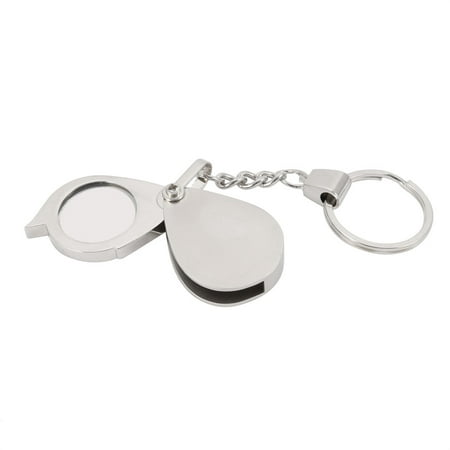Mini Portable 10X Glass Lens Illuminated Magnifier Magnifying Glass ...
