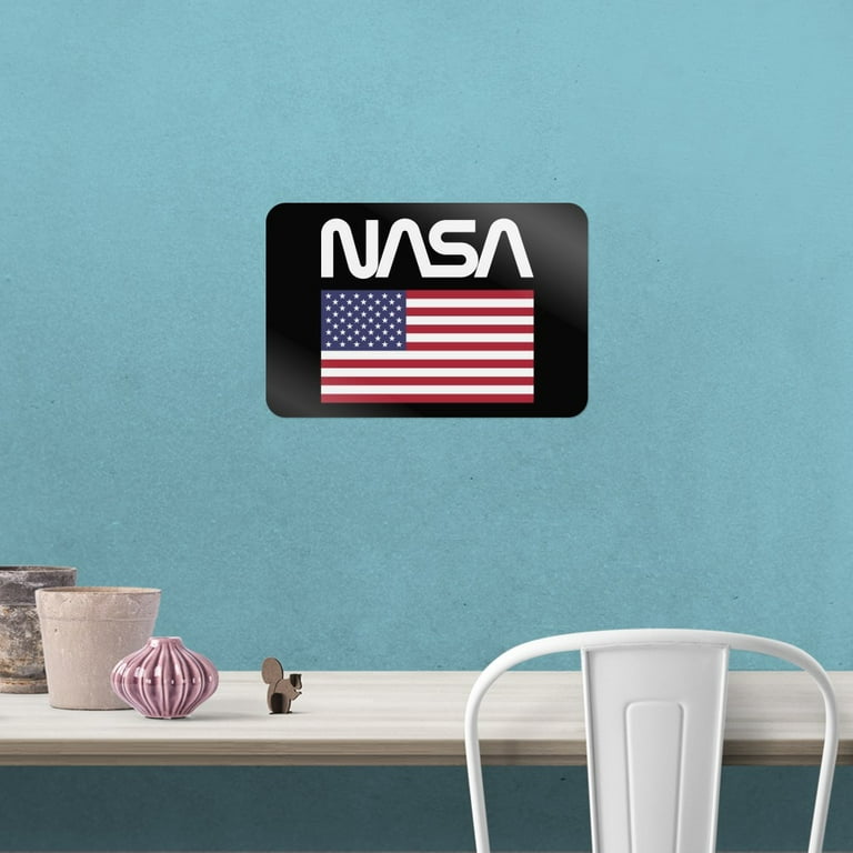 American Flag Nasa Logo