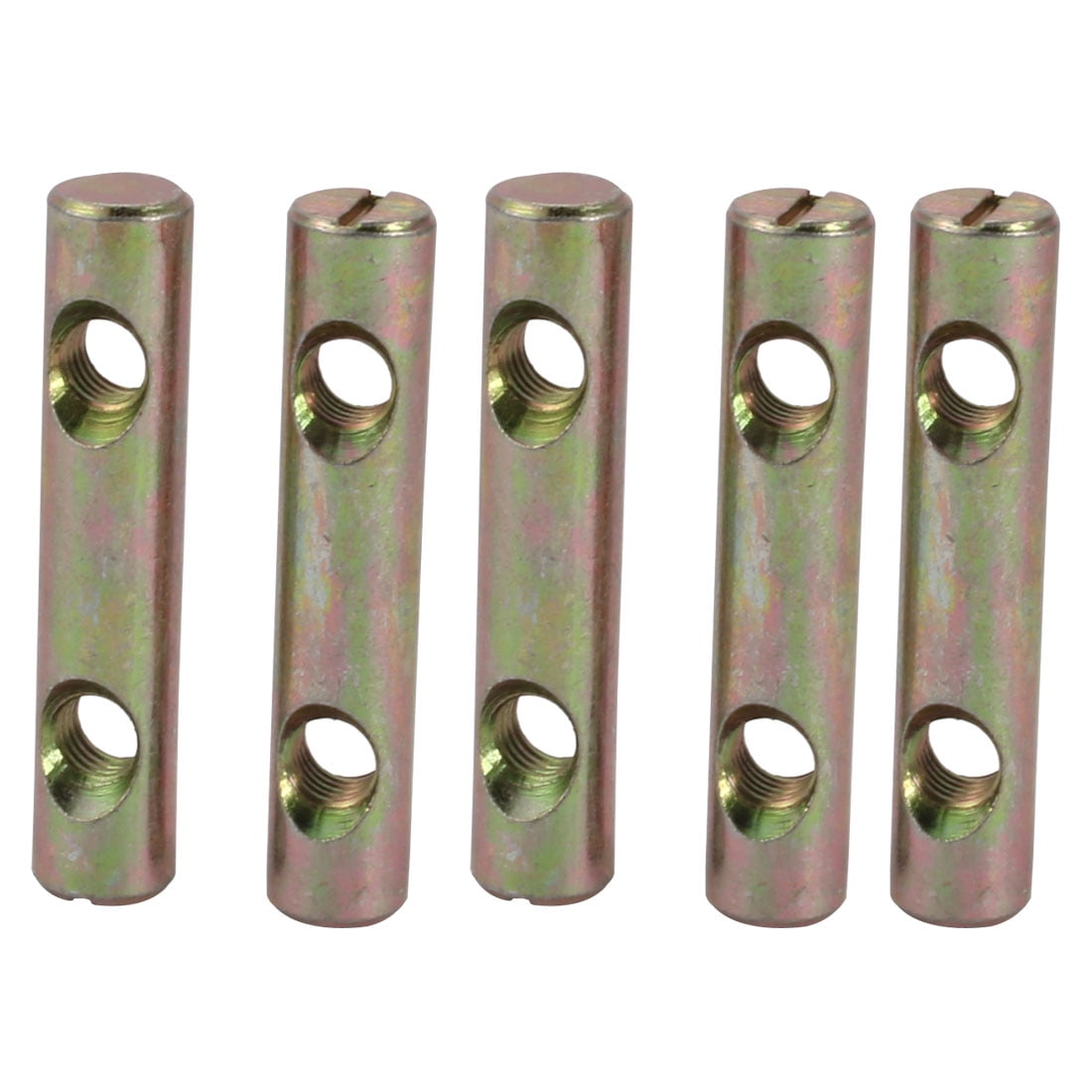 Click here for Unique Bargains 5pcs M8x60mm Dual Hole Zinc Plated... prices