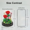 Flower Bouquet Set,Mini Bricks Botanical Collection Flowers Building ...