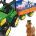Kiddieland: Light N' Sound: Farm Tractor - Vehicle & Animal Toy Playset ...