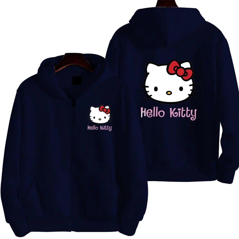Click here for Zeruo Hello Kitty Pink Women Zipper Hoodie Jacket... prices