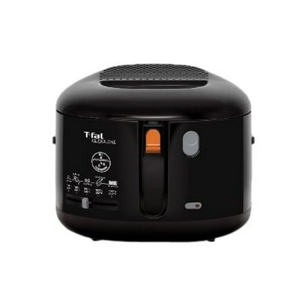 T-Fal Filtra One - Deep fryer - 2.2 qt - 1.6 kW - high gloss black ...