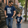 Best Dad Ever Matching Shirts, Dad and Kid Matching Outfit, Father's ...