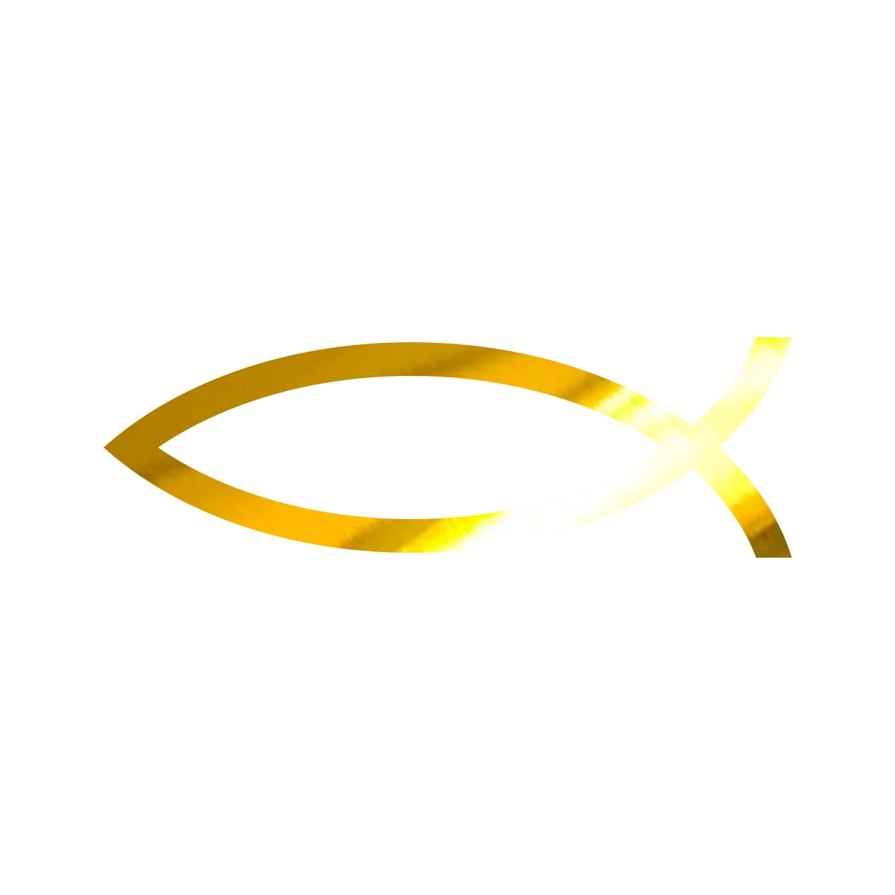 Christian Jesus Fish Ichthys Sticker Decal Die Cut - Self Adhesive ...
