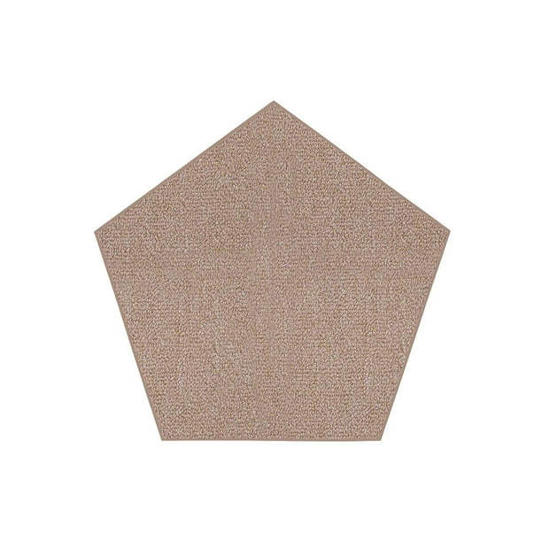 Home Queen Color World Collection Indoor Outdoor Area Rug Beige - 6 ...