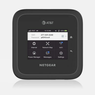 NetGear Nighthawk M6 Pro 5G mmWave WiFi 6E Mobile Hotspot Router, At&t ...