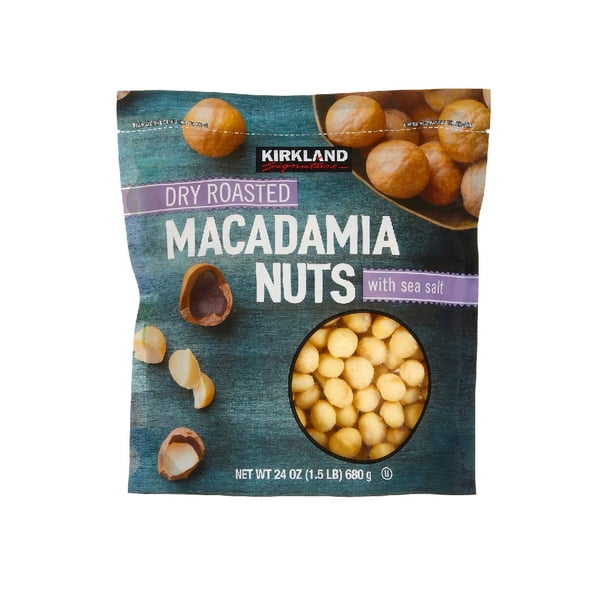 Kirkland Signature Macadamia Nuts, Honey Roasted, 24 oz - Walmart.com