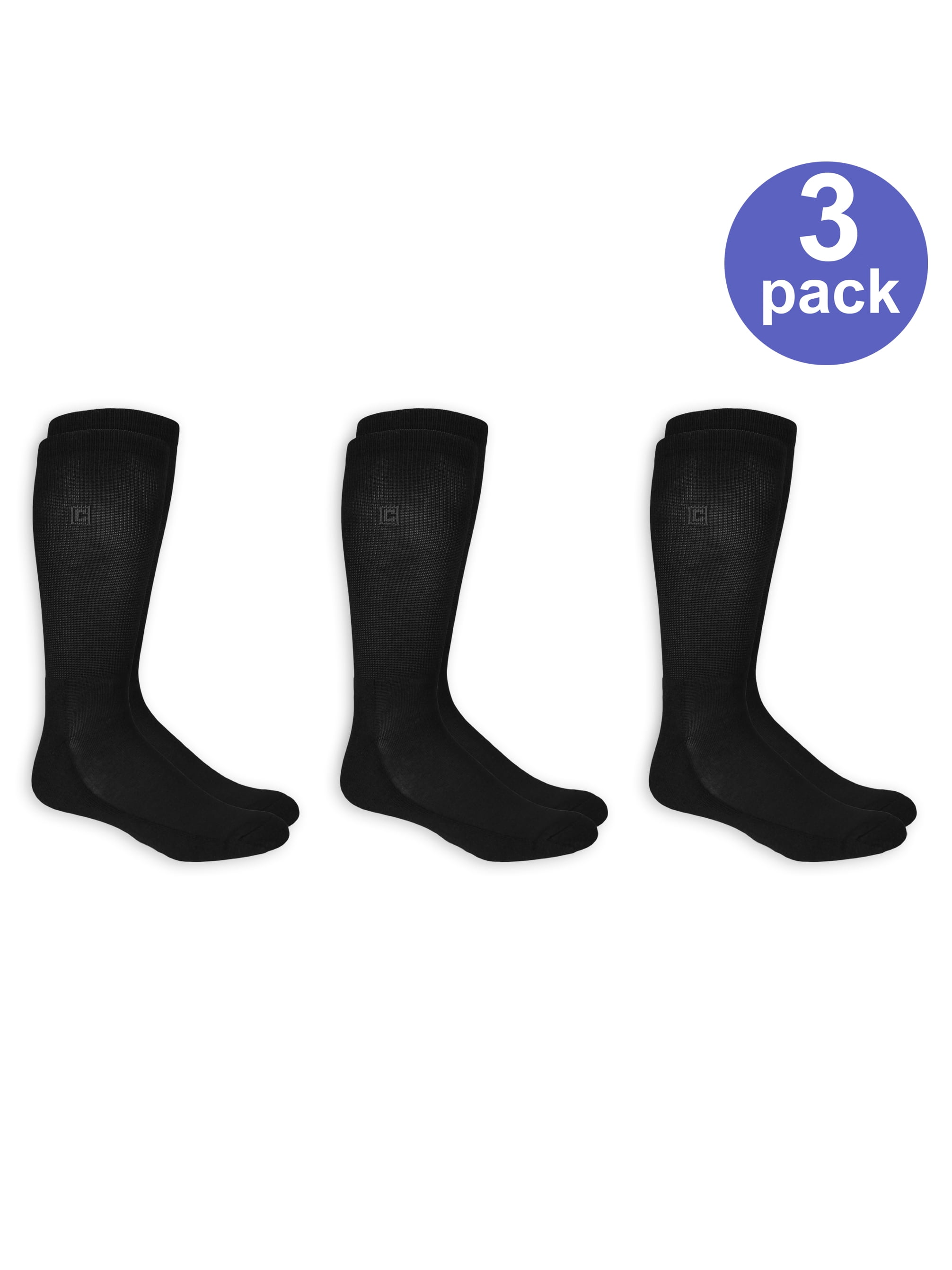 Chaps Marled Crew Socks, 3 Pairs - Walmart.com