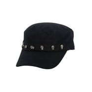 Distressed Washed Cadet Army Cap- Brown - Walmart.com