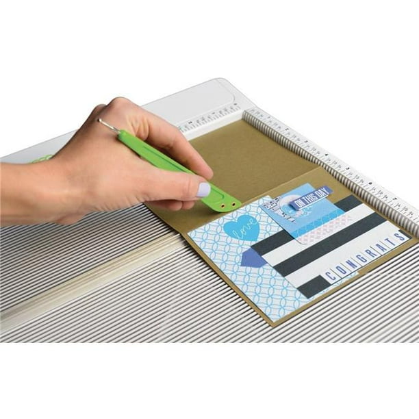 Cutterpillar Crease Scoring Board, Translucent - Walmart.com