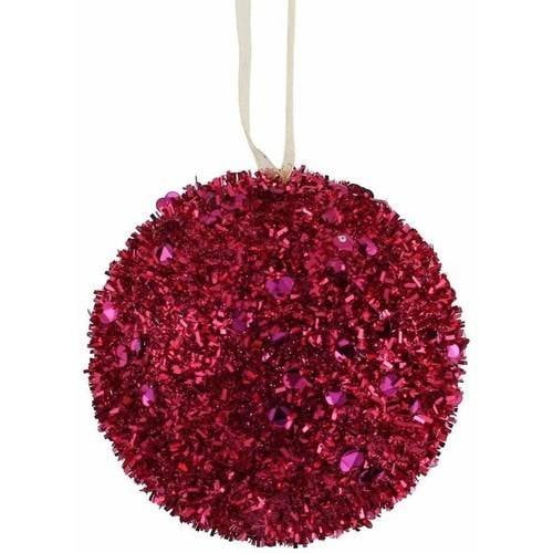 3" Sequin Styrofoam Glitter Ball, Pack of 6 - Walmart.com