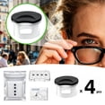 Adjustable Frame Insert Eye Shield For Glasses, Light Blocking Sleep ...