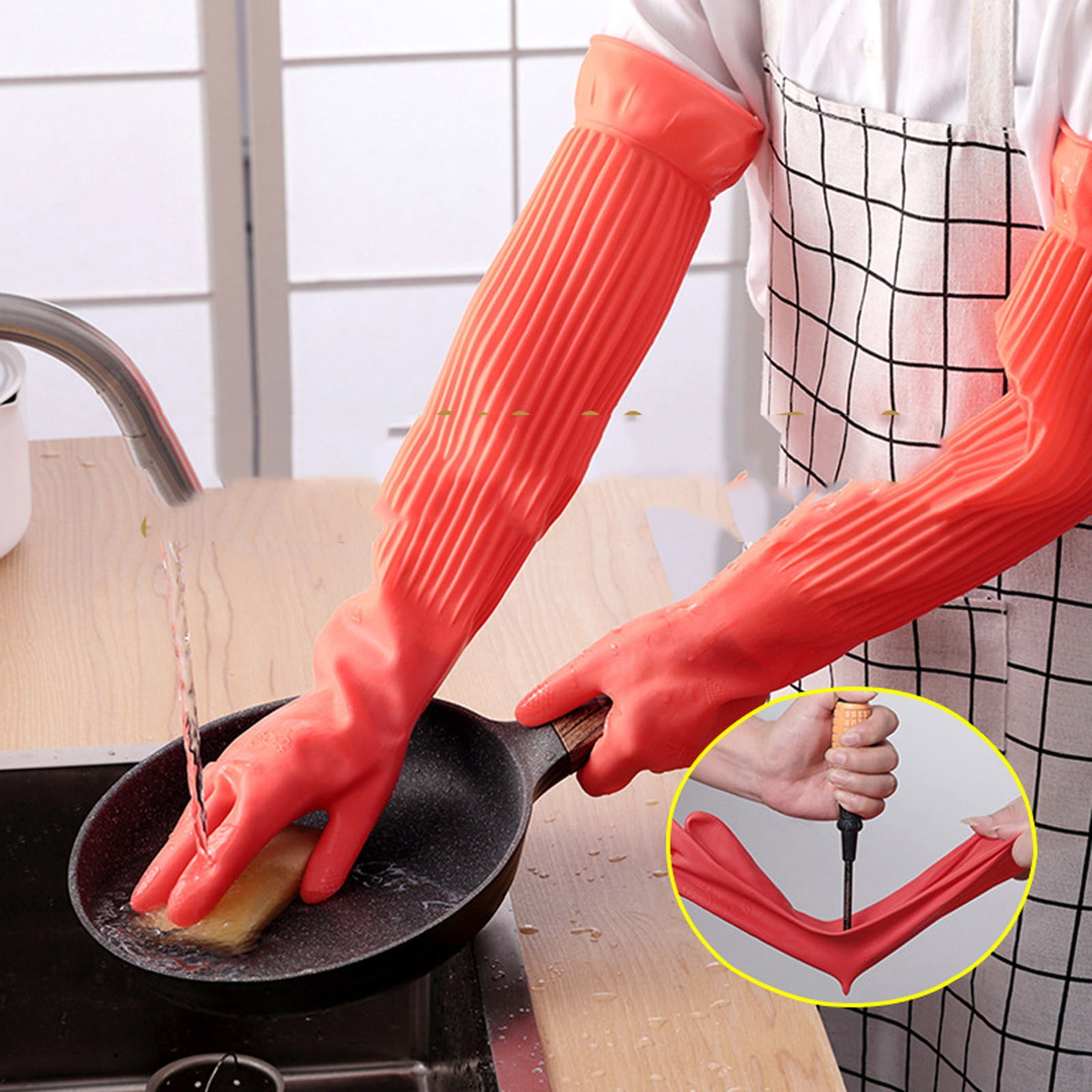 Click here for Vivavault Heavy Duty Rubber Cowhide Latex Gloves F... prices