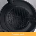 Sunmthink 28" Wood Pagoda Fire Pit with Removable Cooking Grill, Black ...