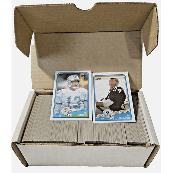 Open Box 1988 Topps Football Set - Walmart.com