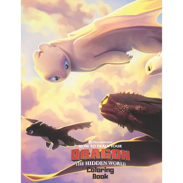 How To Train Your Dragon The Hidden World Coloring Pages