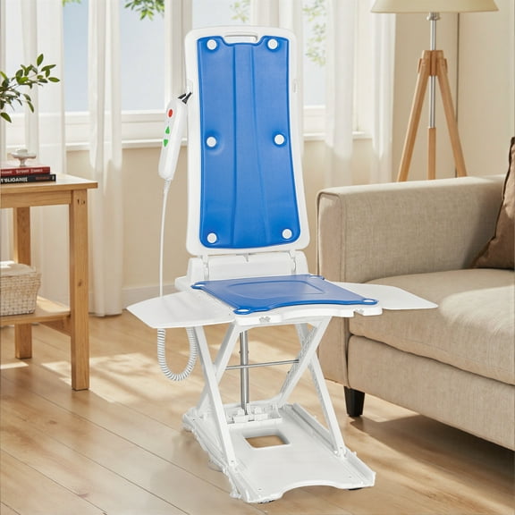 VOCIC L-Shaped Lightweight Electric Lift Chair, Patient Lift, 300 lb ...