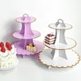 Hobeauty Party Centerpiece Cake Stand 3 Tiers Cupcake Stand - Walmart.com