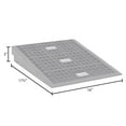 Silver Spring Plastic Multi-Height Threshold Ramp Add-On, 16in W ...