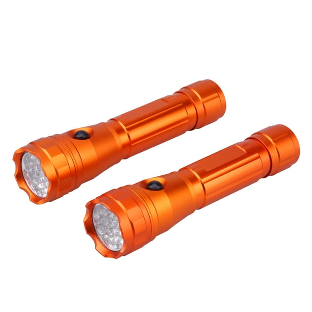 2 Pack Combination Blood Tracker LED Flashlight, Orange - Walmart.com ...