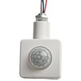 PIR Motion Sensor Switch Outdoor Indoor Infrared Light Switch With LED ...