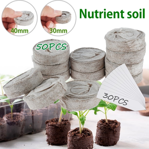 Willstar Peat Pellet Fiber Soil Plant Seed Starters,Plugs Pallet ...